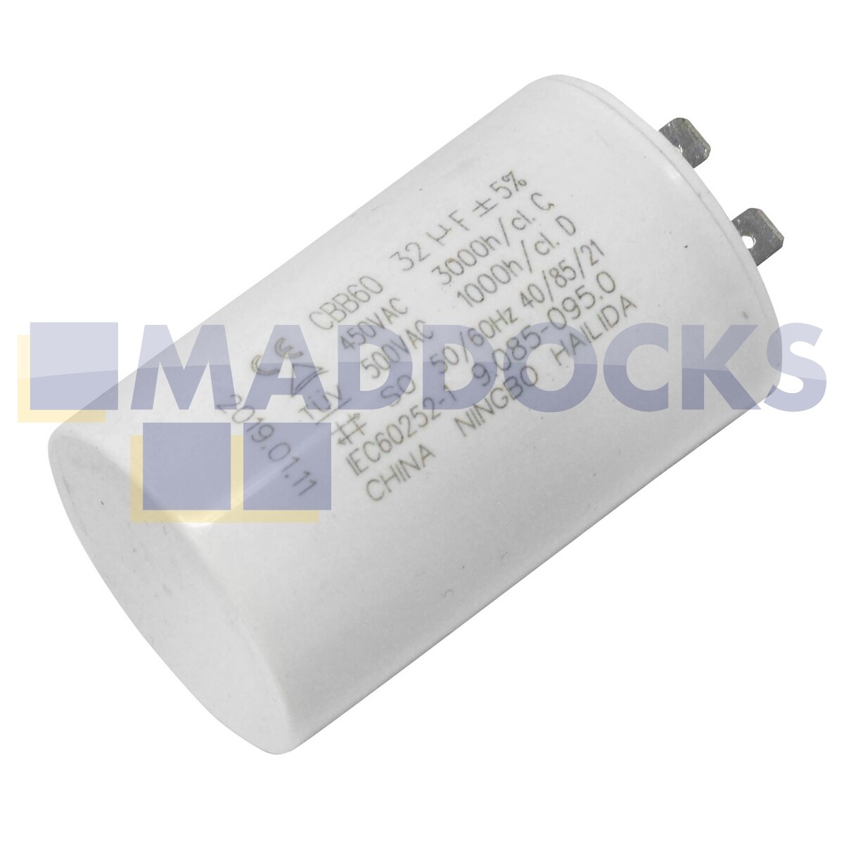 Genuine Original Karcher K5.700 Type Capacitor (32uF/32MFD) : 113-KA-24485